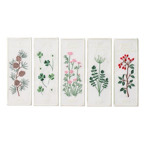 오이뮤 식물채집 책갈피 5종 중 택1 위시버킷