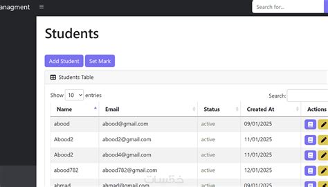 برمجة وتطوير مواقع إلكترونية باستخدام php وlaravel خمسات