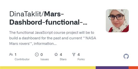 github dinataklit mars dashbord functional programming intermediate javascript nanodegree