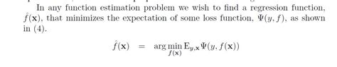 R Notation In Gbm Package Vignette Expected Value Of Loss Functions