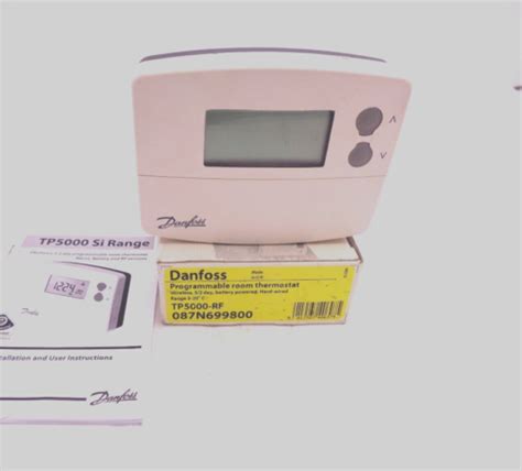 Danfoss Tp5000 Rf Si Wireless 5 2 Day Programmable Thermostat Only N