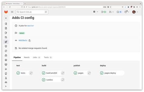 How To Make Use Of The Gitlab Ci For Rust Projects Dev Community