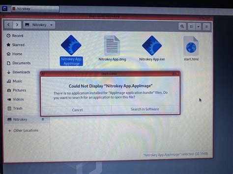 How Do I Open Nitrokeyapp In Linux Misc Nitrokey Support