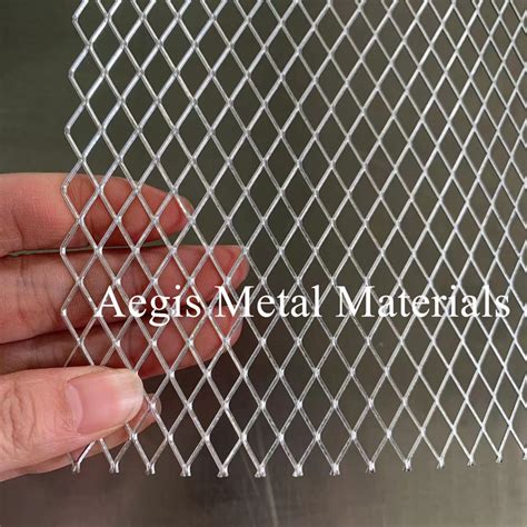 Expanded Titanium Mesh Gr1 Gr2 Diamond Metal Ti Anode Mesh Sheet