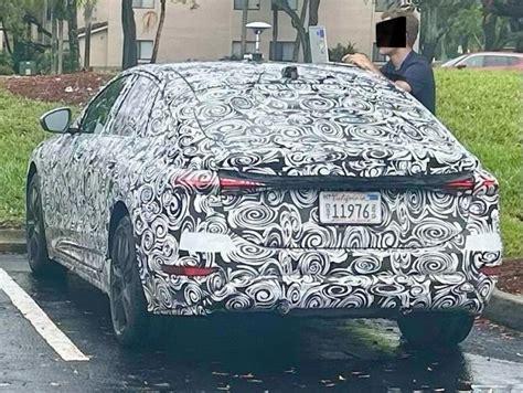 아우디 A6 E 트론 스파이샷 업데이트 스파이샷