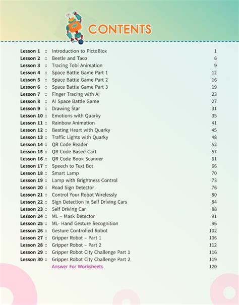 Coding AI Robotics Book For Class In Alignment With NEP