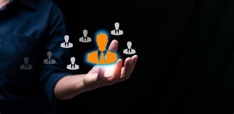 인적 자원 기호를 만지는 사업가 Hr Hrm Hrd 개념은 인간 개발 채용 리더십 및 고객 대상 그룹 개념에 대한 직원 아이콘 중 하나입니다 개념에 대한 스톡 사진 및 기타