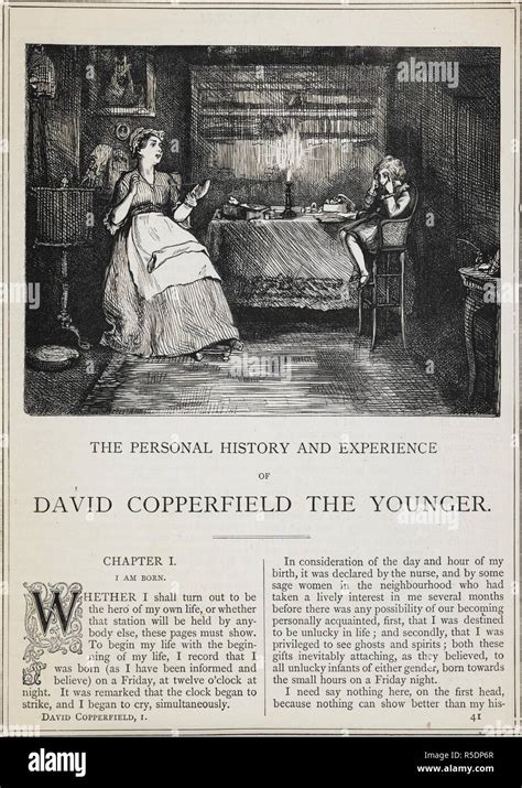 David Copperfield And His Mother The Works Of Charles Dickens