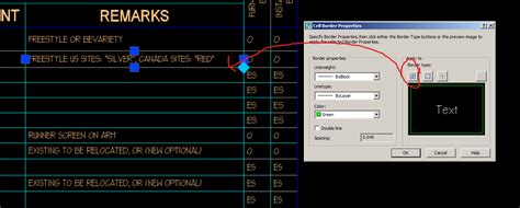 solved table cell grid color autodesk community