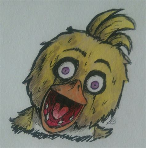 Fnaf 1 Chica By Inukuart On Deviantart