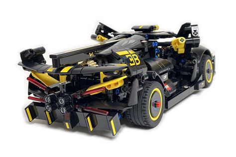 Lego Moc 42151 Bugatti Bolide Rc Mod For Power Function Motors By Otrans Rebrickable Build