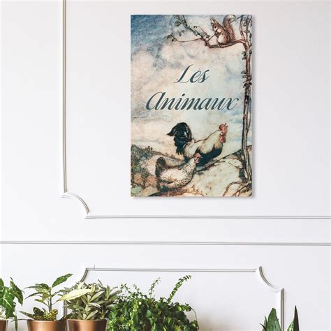 Oliver Gal Prints La Cursive By Olivias Easel Canvas Art Wayfair