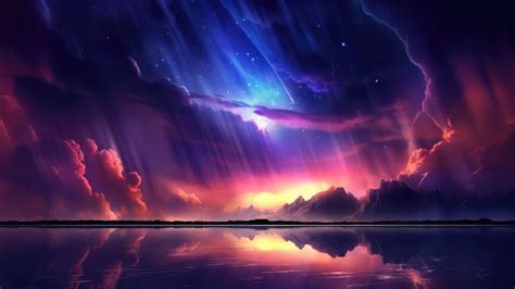 Colorful Clouds Wallpaper