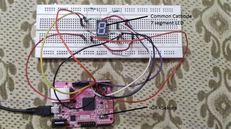 Mbed 7 Segment Led Display Interfacing