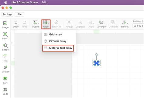 How To Quickly Make An Xtool Test Grid Pattern Free Silhouette School