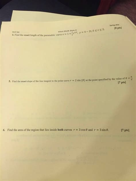 solved find the length of the parametric curve x 1 2 3t