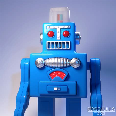 Vintage Toy Robot