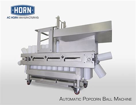 Popcorn Processing Equipment And Applications Ac Horn Mfg