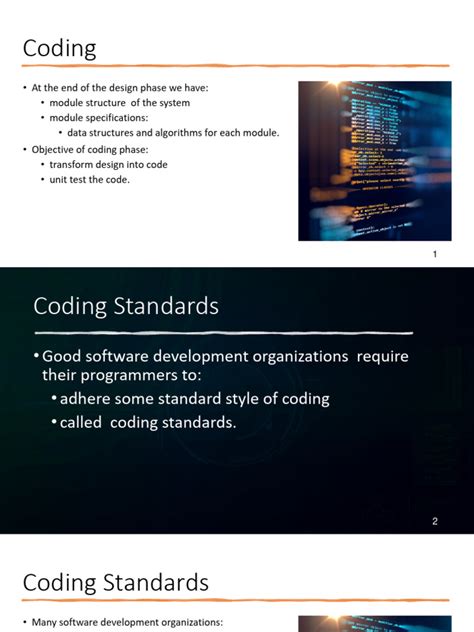 Ding Standards And Code Review Techniques Pdf Computer