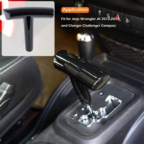 T Handle Shift Knob Automatic Gear Stick Shifter For Jeep Wrangler Dod