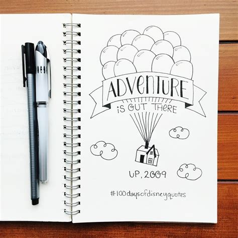 Disney Calligraphy Quotes