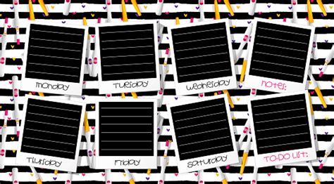 플랫 스타일의 임산부를위한 주간 할 일 목록 하트와 긍정적 인 임신 테스트가있는 매끄러운 줄무늬 배경에 빠른 인쇄 사진의 할 일 목록 메모장에 대한 스톡 벡터 아트 및 기타