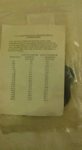 Gri Resistor Pack Model 6644 2 1k Eol Res 2 1k 1 8 Watt Resistor Packs