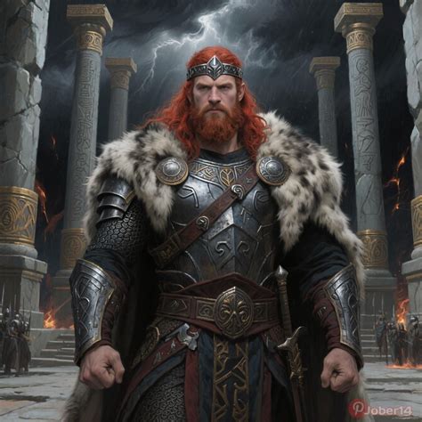 Magni The God Of Strength And Son Of Thunder In 2025 Norse Myth