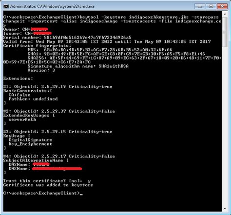 Eclipse Unable To Install Ssl Certificate For Java App Stack Overflow