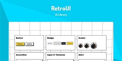 Retroui Ui Library Made With Reactjs