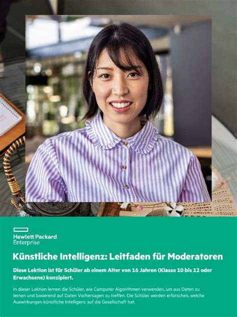 Hpe Artificial Intelligence Lesson Plan Ages 16