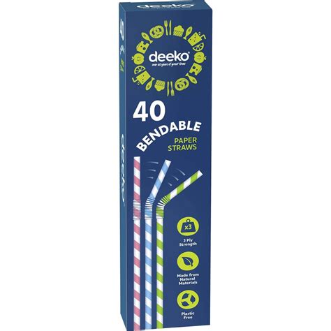 Bendable Paper Straws At Janet Wall Blog