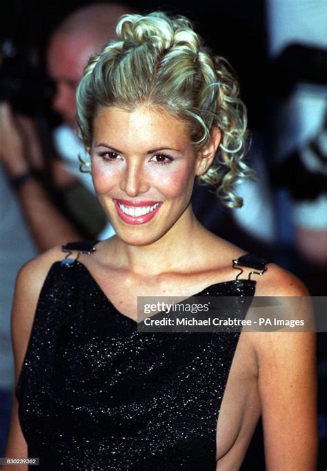 English Model And Actress Abigail Good Arrives For The Uk Premiere Of