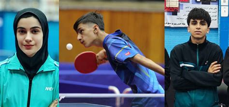 ۳ پینگ پنگ باز فارسی در کمپ نخبگان آسیا خبرآنلاین