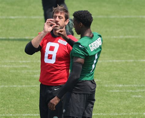 Jets Aaron Rodgers And Sauce Gardner Spark Up A Doobie