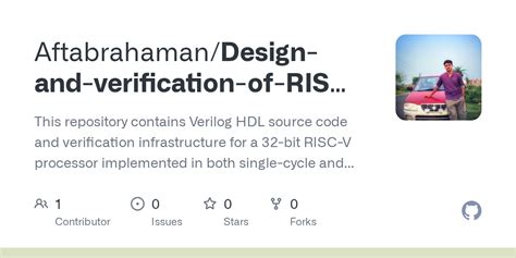 Design And Verification Of Risc V Single Core And Pipeline Architecture Aludecodersv At Main