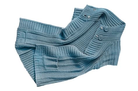 Premium Photo Knitted Jacket Isolated