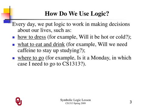 PPT Symbolic Logic Outline PowerPoint Presentation Free Download ID