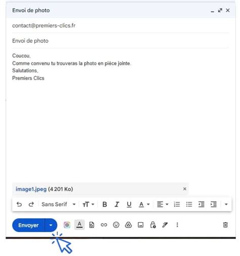 Comment Envoyer Une Pièce Jointe Envoyer Un Fichier Par Email