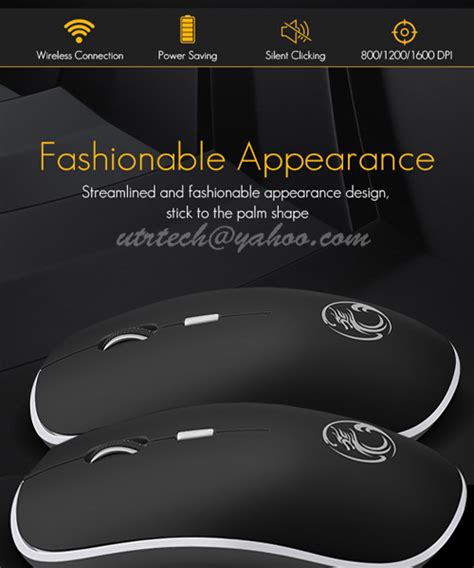 Silent Wireless Mouse UTR TECH