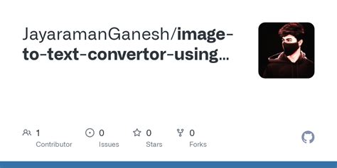 Github Jayaramanganeshimage To Text Convertor Using Tesseract Frame Work In Python