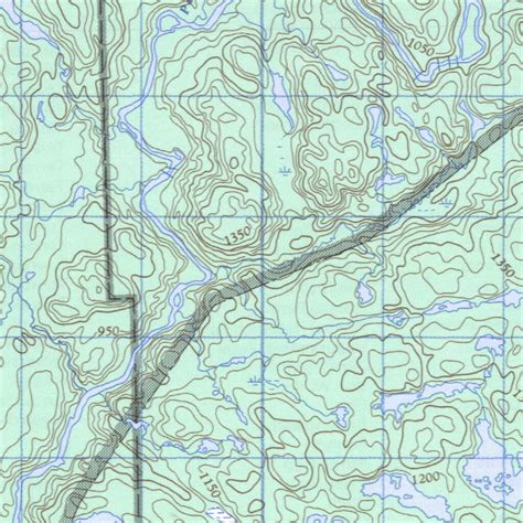 Pukaskwa River On 042c04 Canmatrix Map By Natural Resources Canada