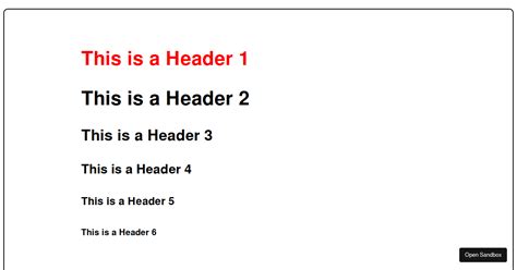 Html Learning Codesandbox