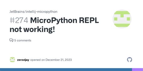 Micropython Repl Not Working · Issue 274 · Jetbrainsintellij