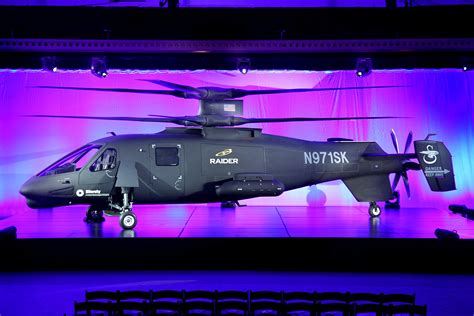 Sikorsky Reveals First S 97 Raider Helicopter Prototype