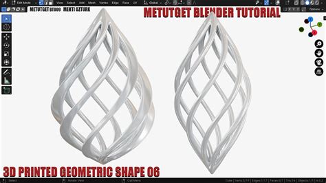 My 3d Printed Geometric Shape Objects Blender Tutorials Tutorials