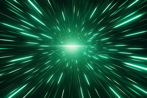 Premium Ai Image 3d Hyperspace Background With Warp Tunnel Effect