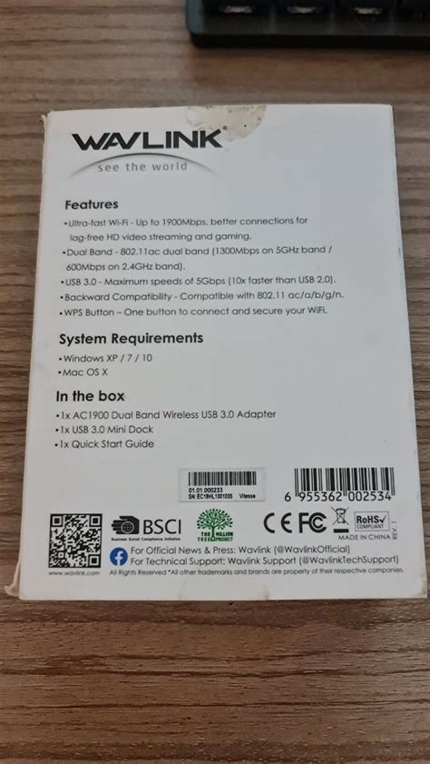 Wavlink Vitesse Ac Dual Band Usb Wireless Network Adapter Computers Tech Parts