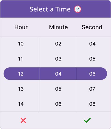 Net Maui Time Picker Interactive Time Picker Control Syncfusion®