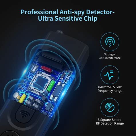 Pocket Sized Anti Spy Detector Hidden Camera Gps Tracker Rf